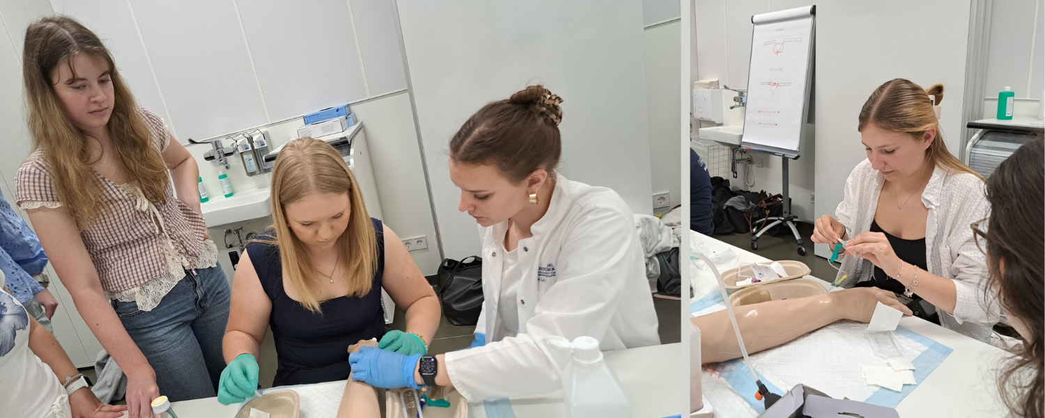 Skills lab an der KL im GSOZ Unterricht - HLM HLW Krems